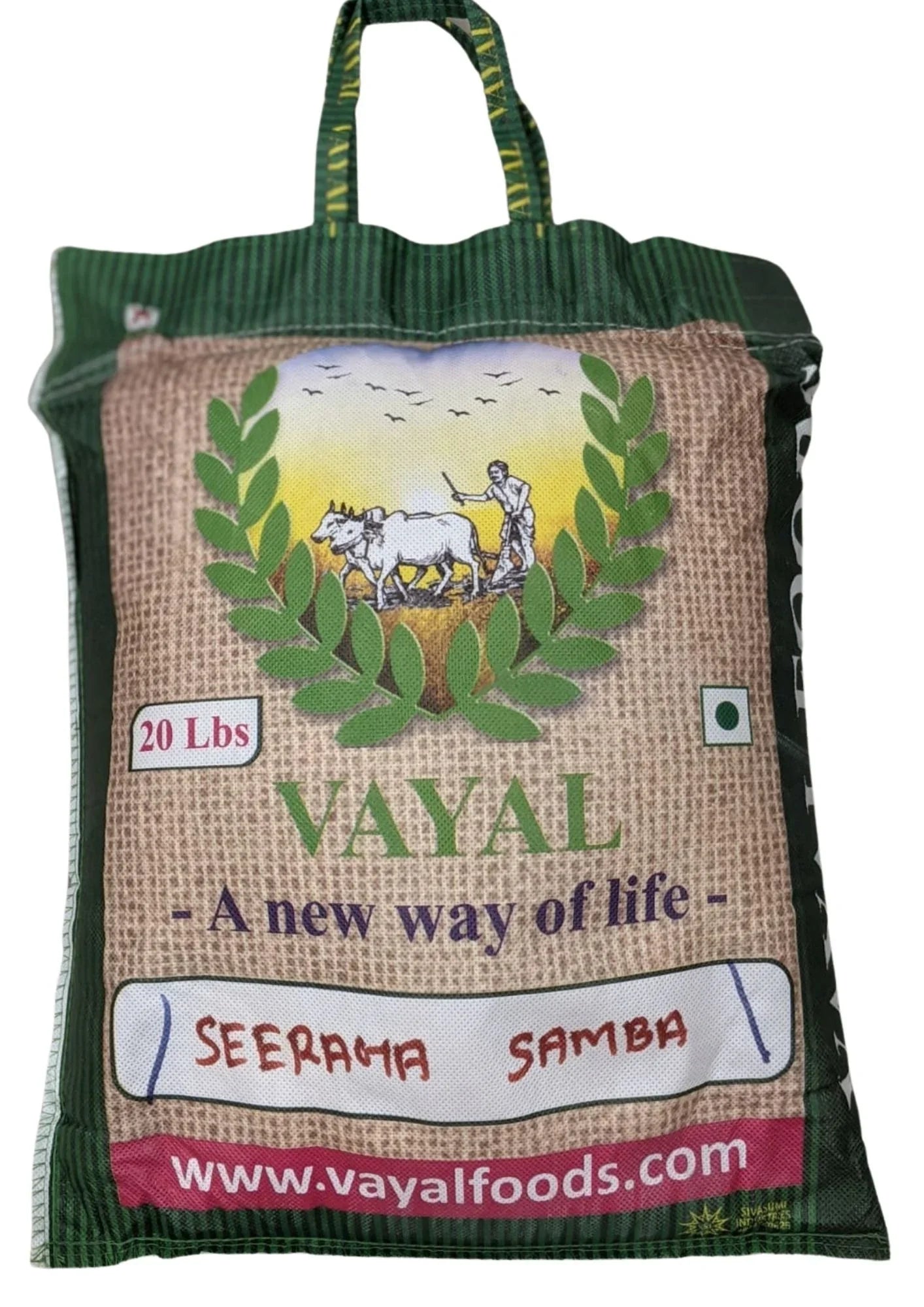 Seeraga Samba Rice (10 lbs) – swvayalfoods
